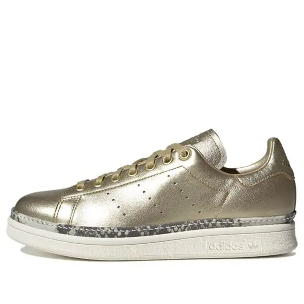 Adidas Stan Smith New Bold Metallic Sneakers - Gold