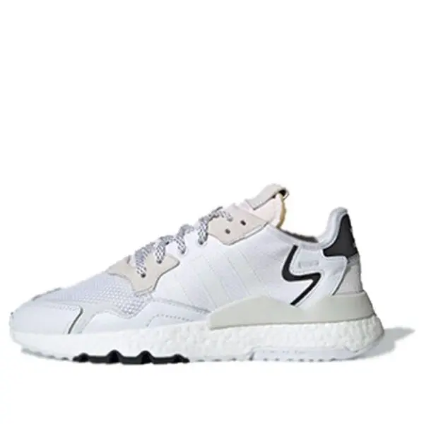 Adidas Nite Jogger Sneakers - Ftwwht/crywht
