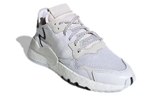 Adidas Nite Jogger Sneakers - Ftwwht/crywht