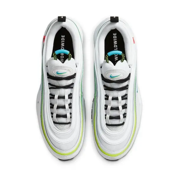 Nike Max 97 "worldwide Pack White - White/blue Fury/volt