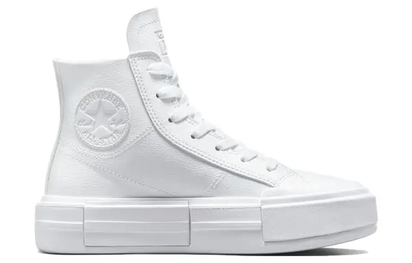 CONVERSE Chuck Taylor All Star Cruise Leather High Top Sneakers - White
