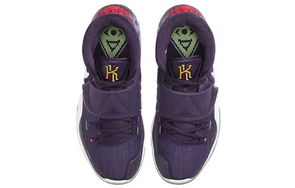 Nike Kyrie 6 Ep "enlightenment" High Top Basketball Sneakers - Black/purple