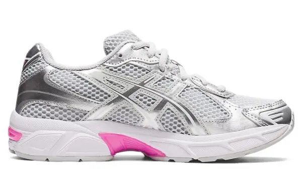 Asics Gel-1130 Low Top Sneakers - Silver/pink