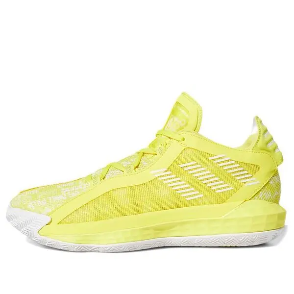 Adidas Dame 6 Gca Sneakers - Yellow/white