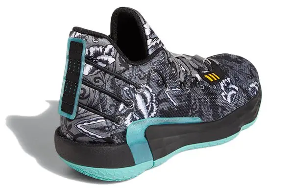 Adidas Dame Gca Floral Sneakers