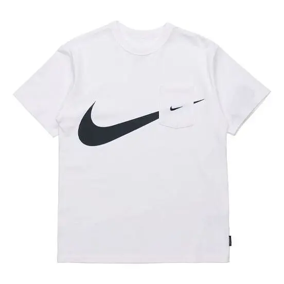 Nike Swoosh Pocket T-shirt - White