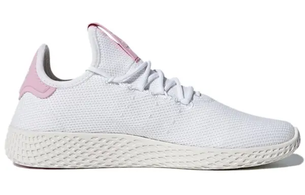 Adidas Pharrell Williams Tennis Hu Sneakers - White/pink