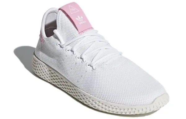 Adidas Pharrell Williams Tennis Hu Sneakers - White/pink
