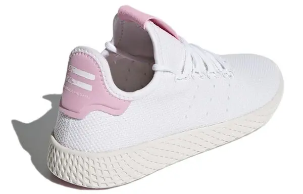 Adidas Pharrell Williams Tennis Hu Sneakers - White/pink