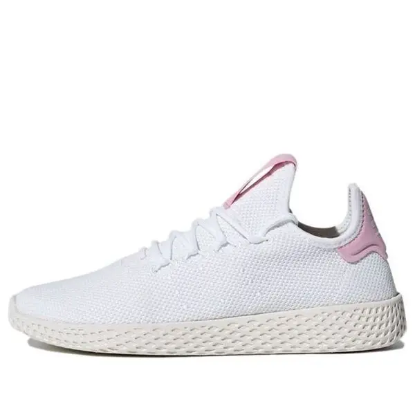 Adidas Pharrell Williams Tennis Hu Sneakers - White/pink
