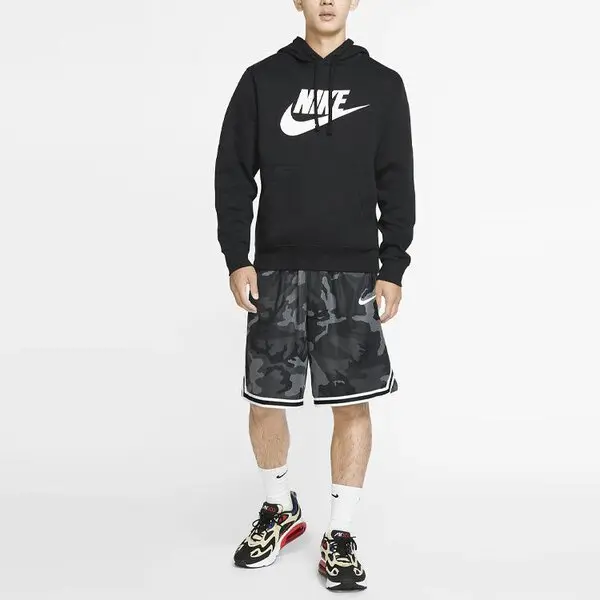 Nike Casual Sports Hooded Solid Color Long Sleeves - Multi-color