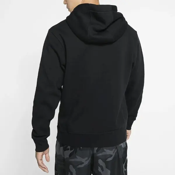 Nike Casual Sports Hooded Solid Color Long Sleeves