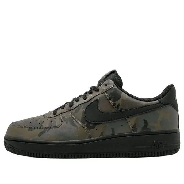 Nike Force 1 Low '07 Lv8 Reflective Camo Sneakers - Green