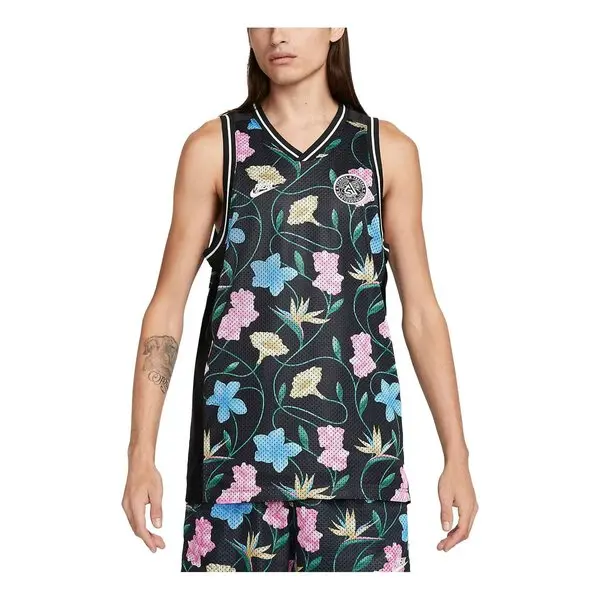 Nike Freak Ginnis Dri-fit All Over Print Jersey - Black/multi-color