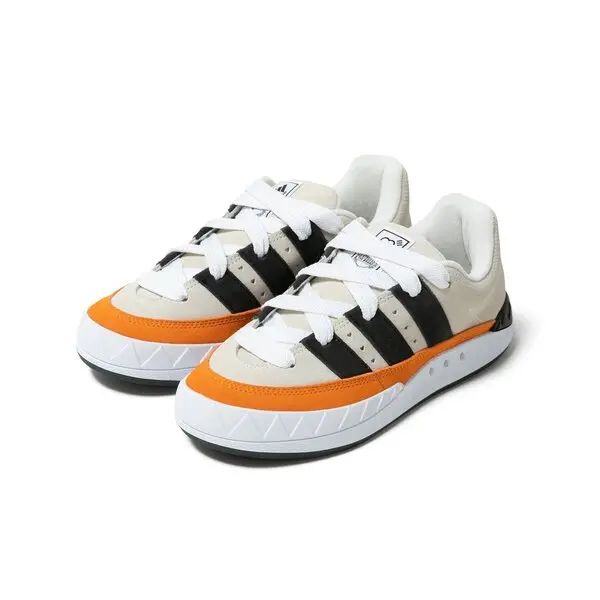 Adidas X Human Made Adimatic Sneakers - Beige/orange