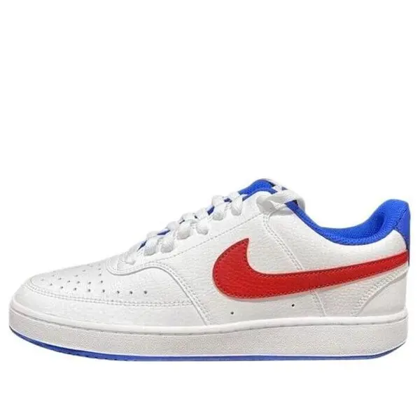 Nike Court Vision Low Top Sneakers - White/blue/red