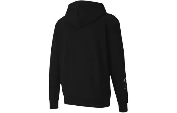 PUMA Rebel Full-zip Hoody Jacket - Black/white