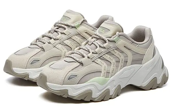 FILA Sofia "cream Gray" Sneakers - Cream/gray
