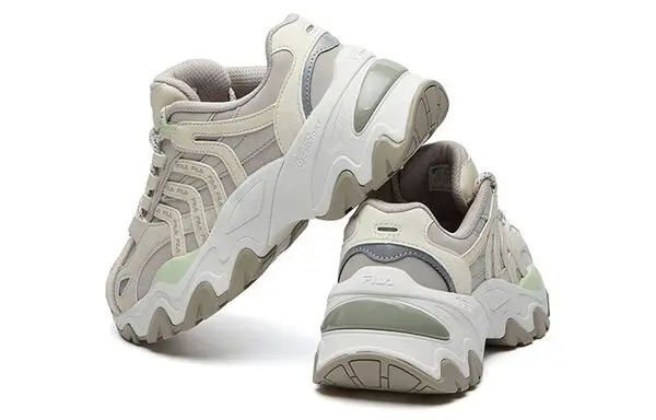 FILA Sofia "cream Gray" Sneakers - Cream/gray