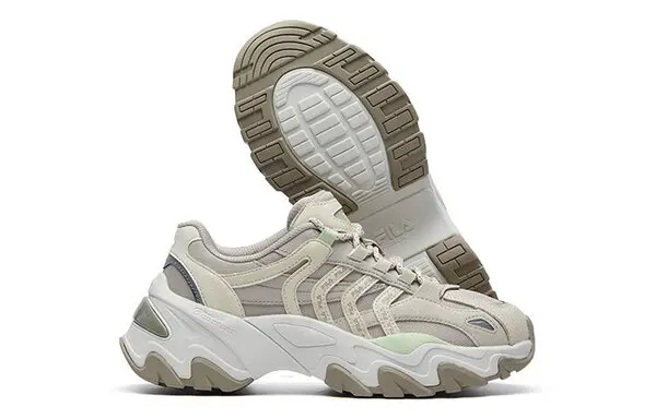 FILA Sofia "cream Gray" Sneakers - Cream/gray
