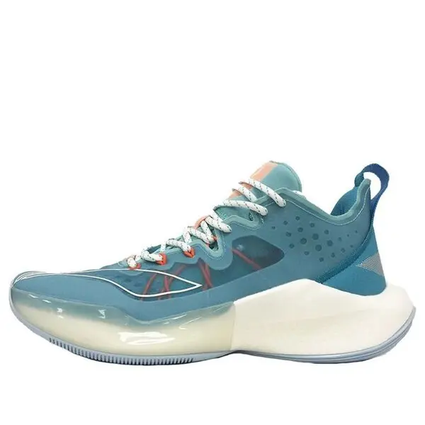 LI-NING Sonic Low-top Basketball Sneakers - Blue