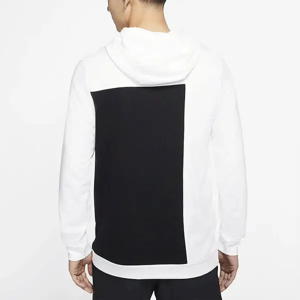 Nike Colorblocked Hoodie With Swoosh Detail