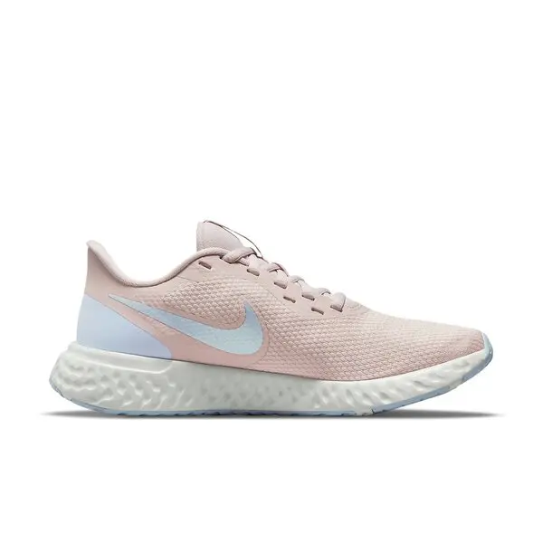 Nike Revolution Low Top Athletic Sneakers - Pink/silver/blue