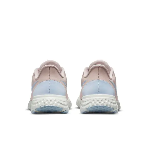 Nike Revolution Low Top Athletic Sneakers - Pink/silver/blue