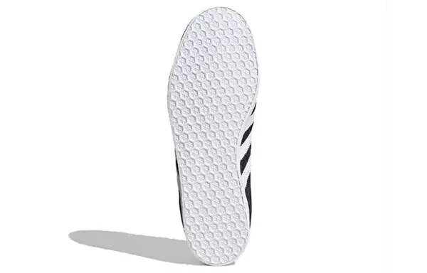 Adidas Gazelle Allover Debossed Trefoils Sneakers - Core Black/cloud White