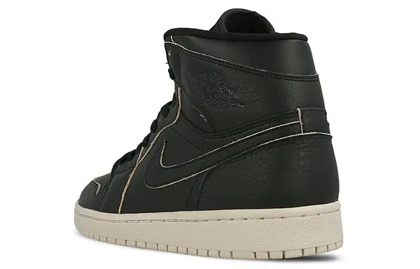 JORDAN 1 Retro High Premium - Black/desert Sand