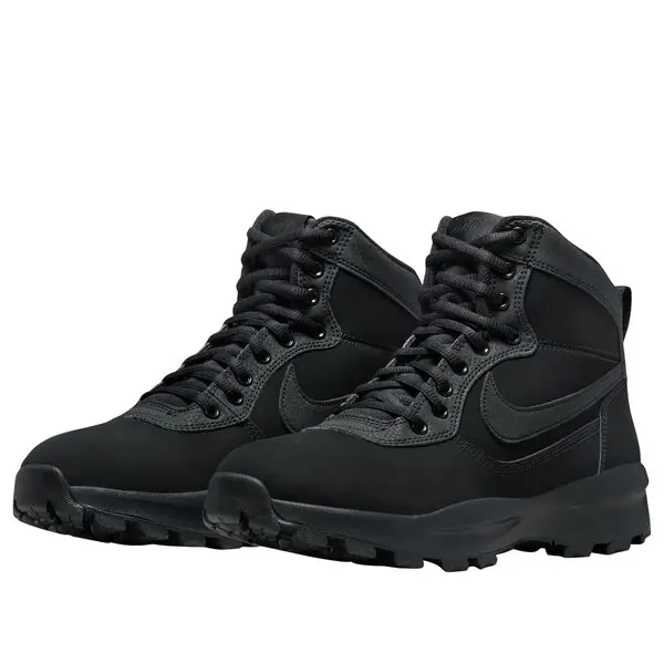 Nike Manoadome High Top Lace Up Boots - Black/black/black