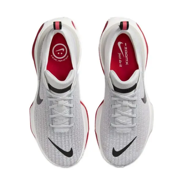 Nike Zoomx Invincible Run 3 - White/fire Red/cement Grey