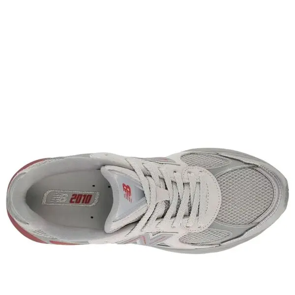 NEW BALANCE Athletic Sneakers - Silver/red