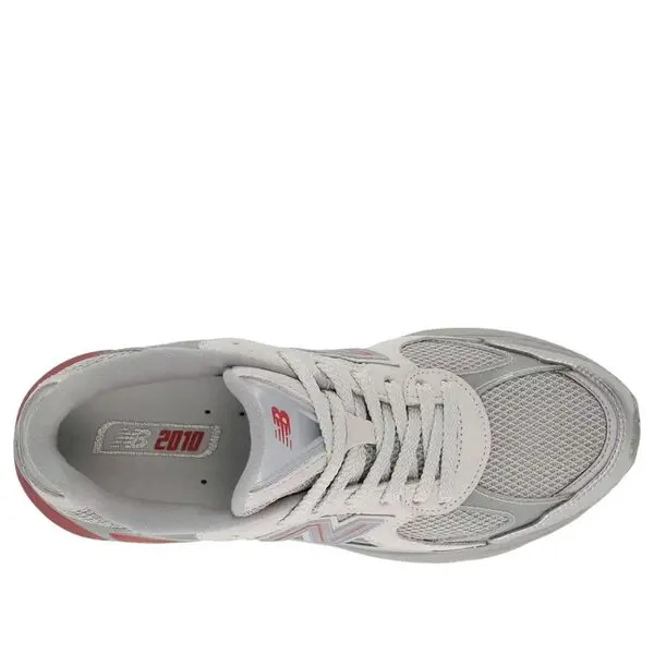 NEW BALANCE Athletic Sneakers - Silver/red