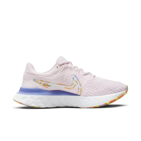 Nike React Infinity Run Flyknit 3 Premium Sneakers - Pink/blue