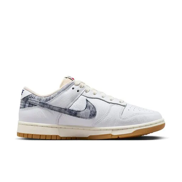 Nike Dunk Low "washed Denim - White/blue