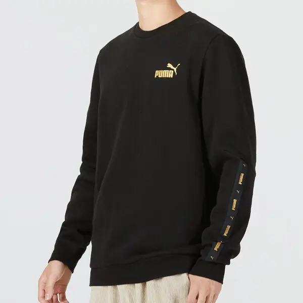 PUMA Ess Metallic Logo Sweater