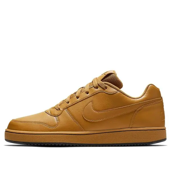 Nike Ebernon Low Wear-resistant Non-slip Shock Absorption Low Tops Casual Skateboarding Shoes - Wheat