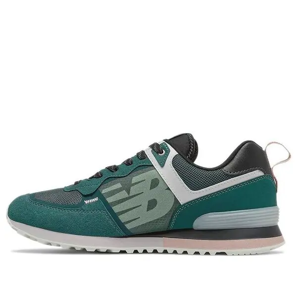 NEW BALANCE 574 Low Top Sneakers - Green/black