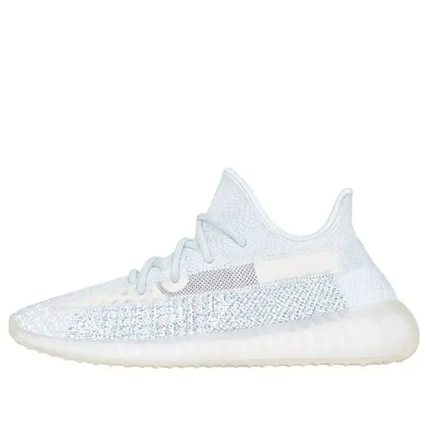 Adidas Yeezy Boost 350 V2 Reflective Sneakers - Cloud White