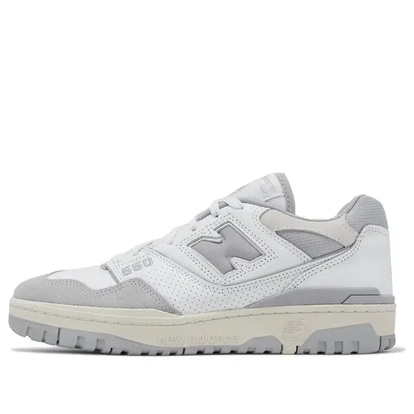 NEW BALANCE 550 Athletic Sneakers - White/grey
