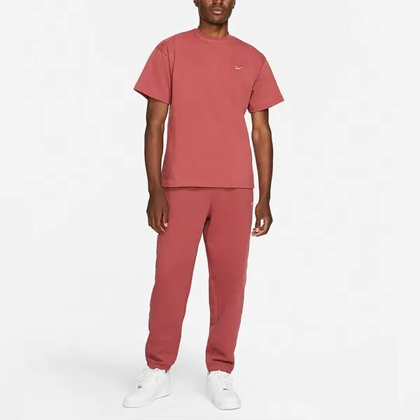 Nike Lab Solo Swoosh Short Sleeve T-shirt - Red