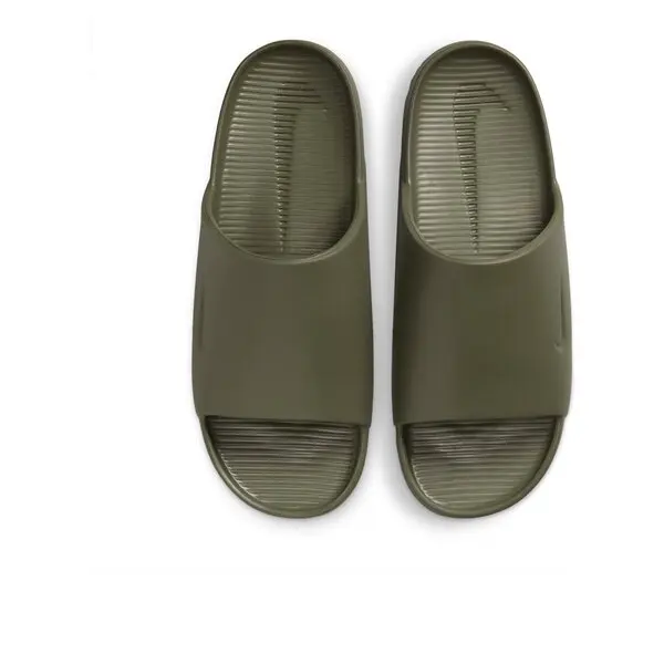 Nike Calm Slides - Medium Olive/gum