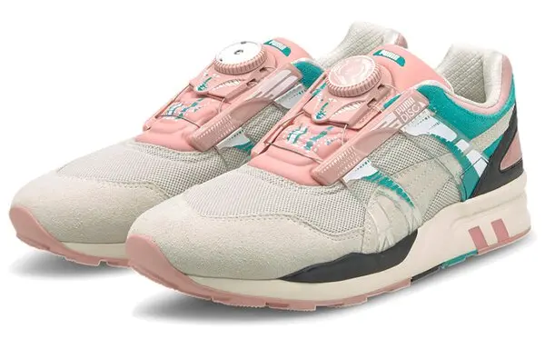 PUMA Xs 7000 Disc Low Top Sneakers - Khaki/green/pink