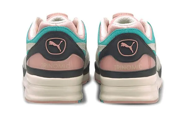 PUMA Xs 7000 Disc Low Top Sneakers - Khaki/green/pink