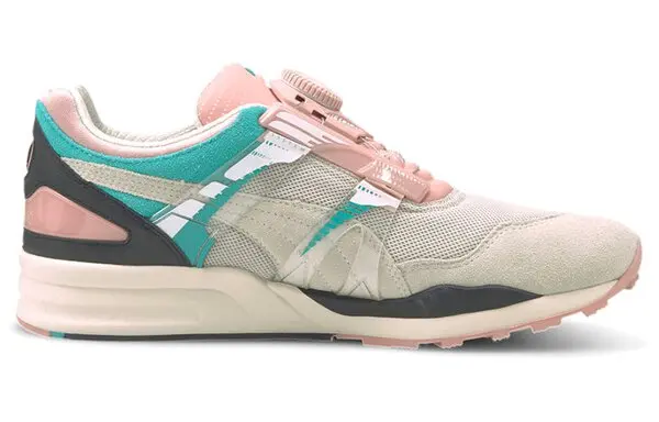 PUMA Xs 7000 Disc Low Top Sneakers - Khaki/green/pink