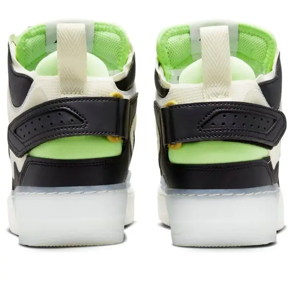 Nike Force 1 Mid React Sneakers - Black/green
