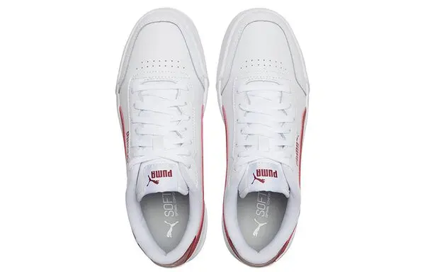 PUMA Caracal Low Top Sneakers - White/red