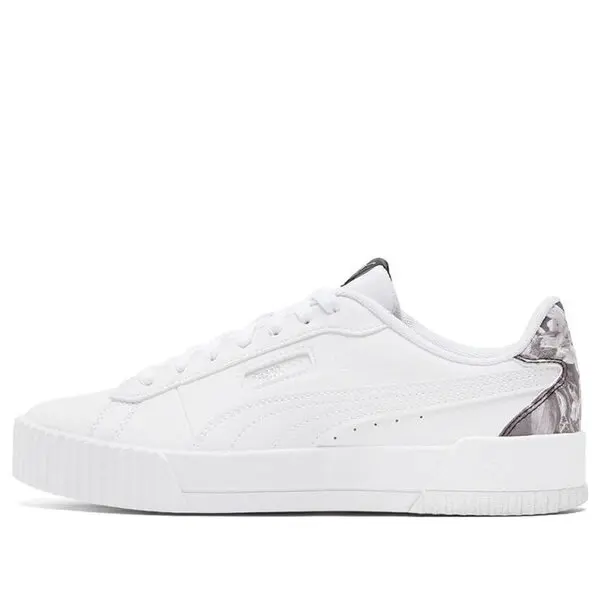 PUMA Carina Crew Untamed Su Casual Shoes - White/black