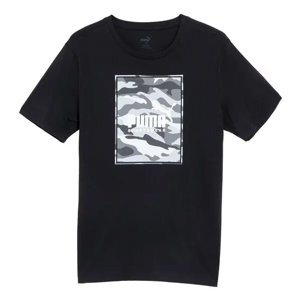 PUMA Box Logo Camo Lifestyle T-shirt
